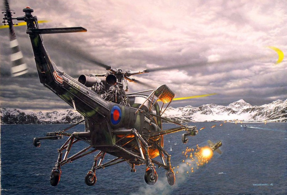 44 anos do primeiro lançamento do míssil AS-12 por um Wasp da Royal ...