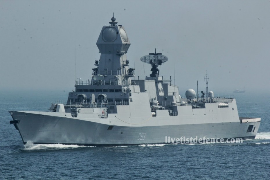 INS ‘Kolkata’ o maior navio de guerra construído na Índia é ...