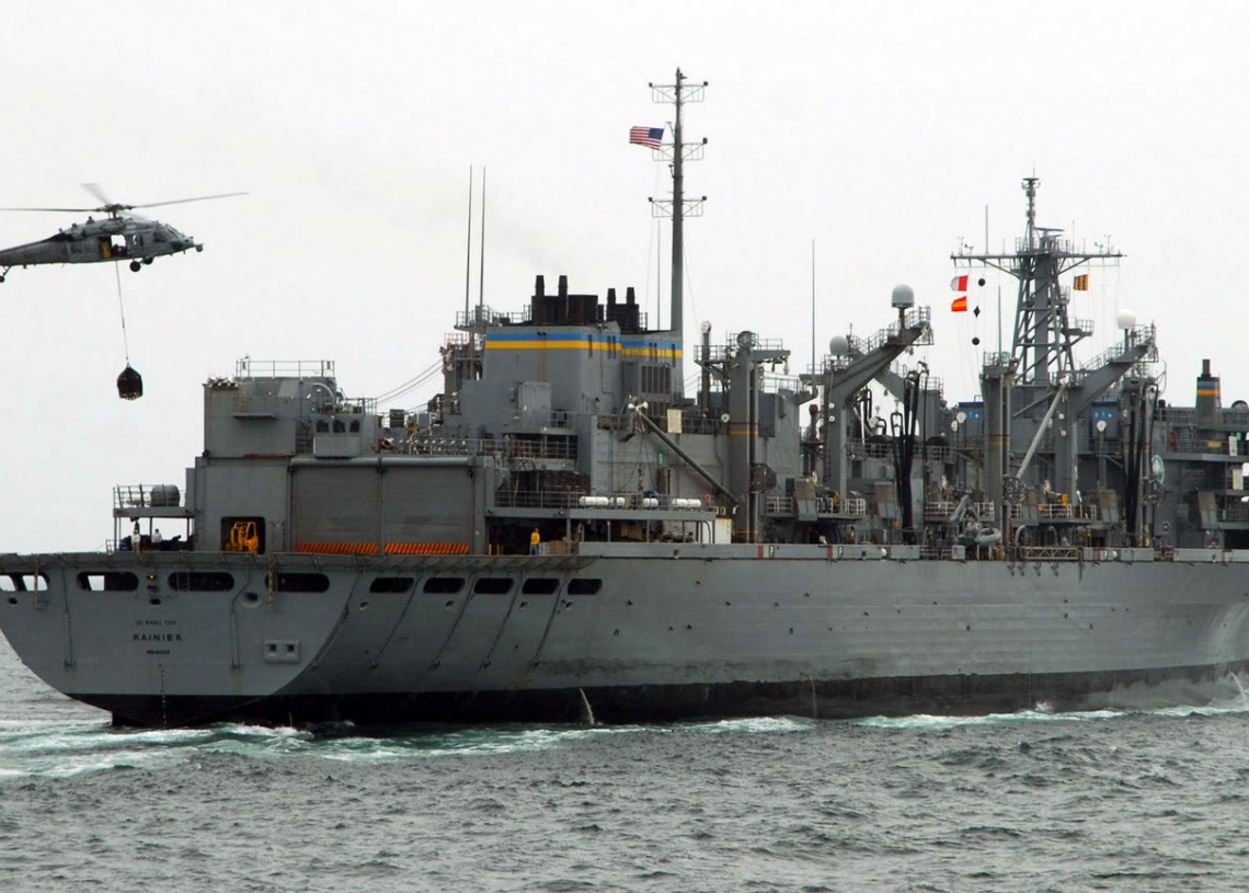 USNS Rainier T-AOE-7) – Defesa Aérea & Naval
