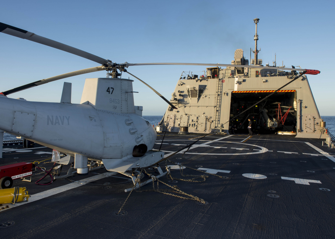 MQ-8B Fire Scout – Defesa Aérea & Naval