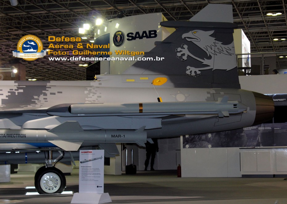 F-X2: Denel vai integrar o míssil A-Darter no Gripen brasileiro ...