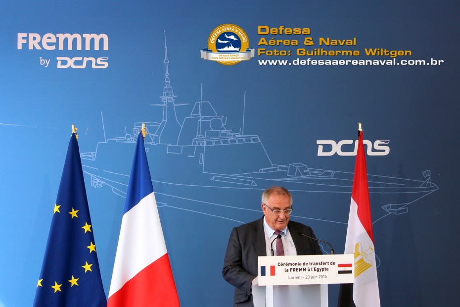 ENS ‘Tahya Misr’ (FFG 1001): DCNS realiza a transferência da FREMM para ...