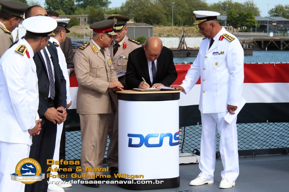 ENS ‘Tahya Misr’ (FFG 1001): DCNS realiza a transferência da FREMM para ...