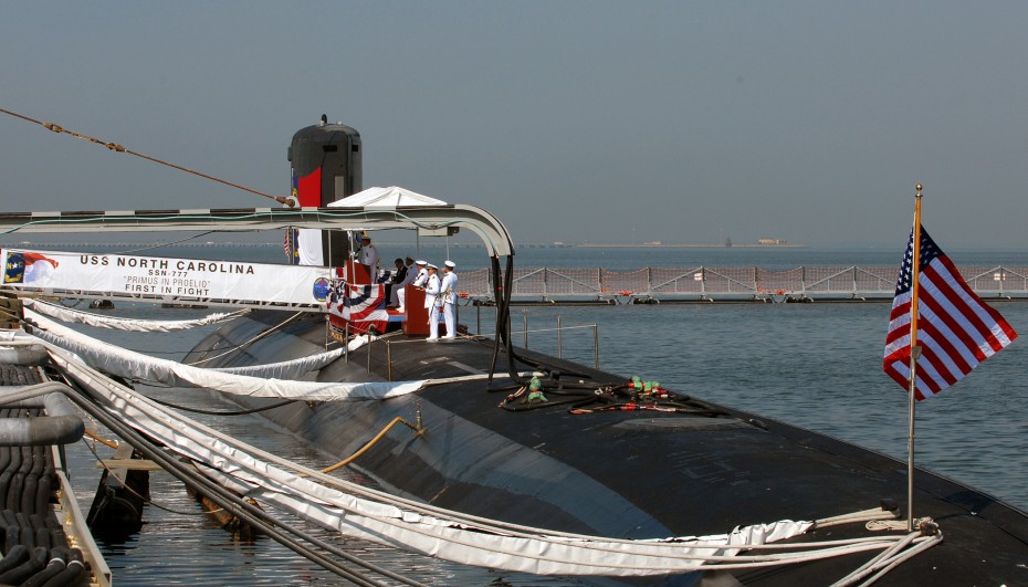 USS ‘North Carolina’ (SSN-777) a caminho da República da Coreia ...