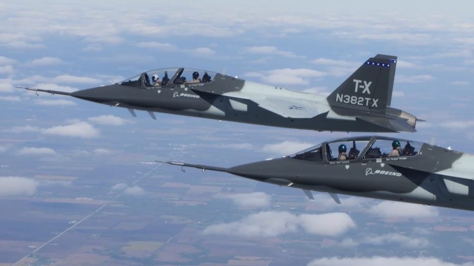 Boeing/Saab T-X: Vídeo do primeiro voo dos dois protótipos juntos ...