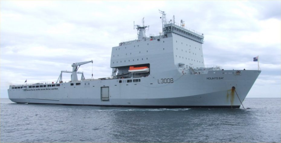 Inglaterra envia o HMS ‘Ocean’ e o HMS ‘Mounts Bay’ para a região do ...