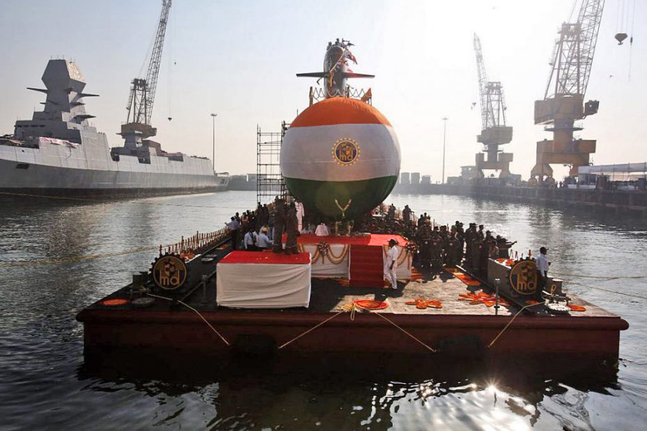 Índia lançou o terceiro submarino Scorpene, INS ‘Karanj’ – Defesa Aérea ...