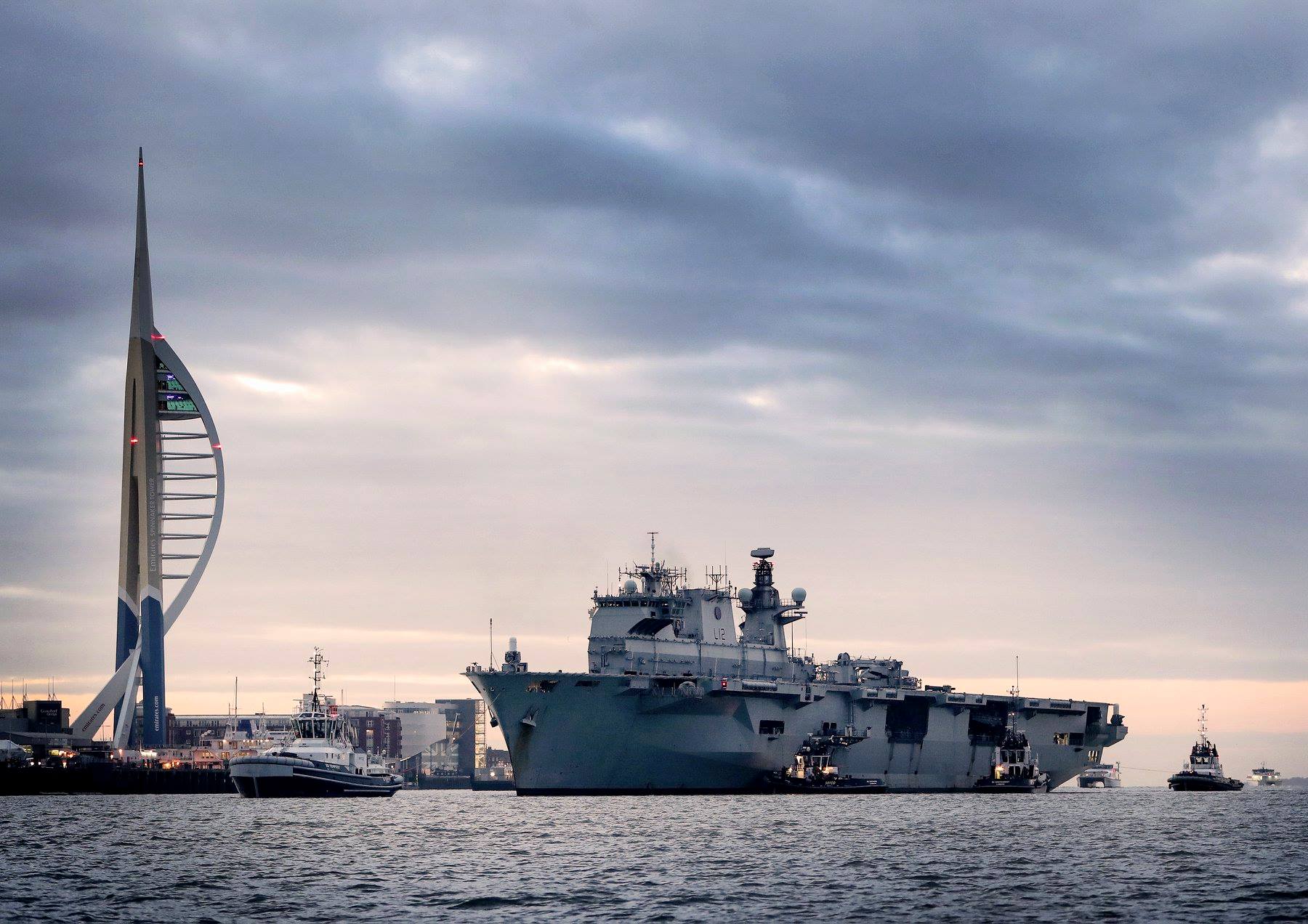 HMS ‘Ocean’ chega em Portsmouth pela última vez – Defesa Aérea & Naval