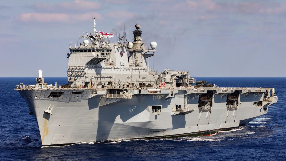PHM ‘Atlântico’ (A 140): ex-HMS ‘Ocean’ recebe seu nome na Marinha do ...