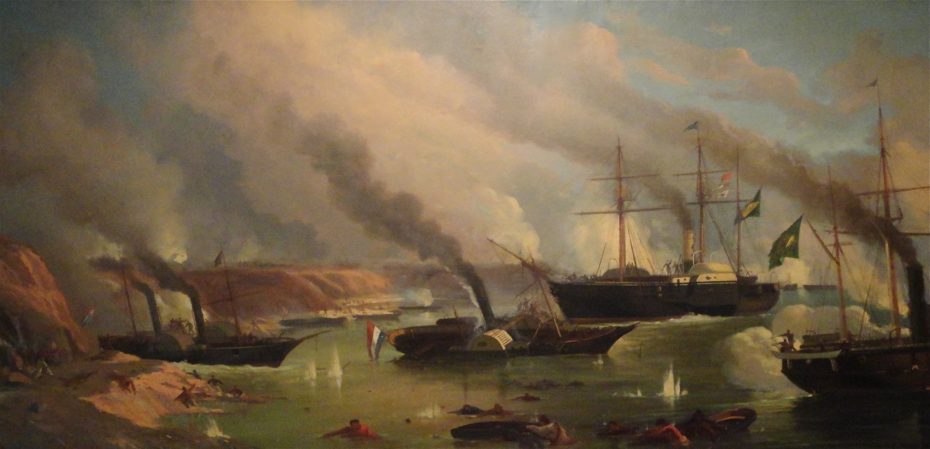 Marinha do Brasil comemora os 154 anos da Batalha Naval do Riachuelo no ...