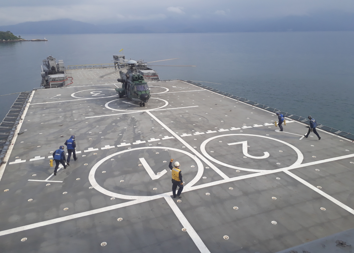 Navio Doca Multipropósito Bahia (G 40) – Defesa Aérea & Naval