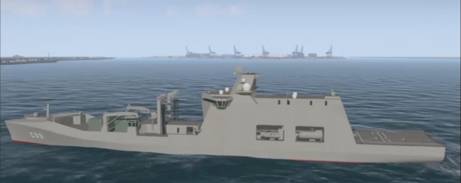 Damen Shipyards Galati bate a quilha do Combat Support Ship – Defesa ...