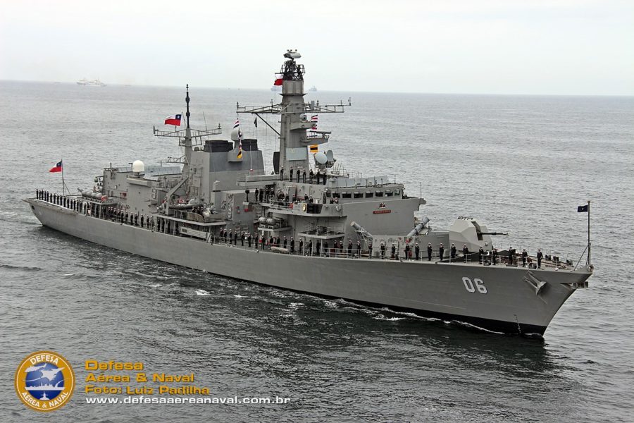 Armada Chilena envia duas Fragatas para auxiliar nas buscas – Defesa ...