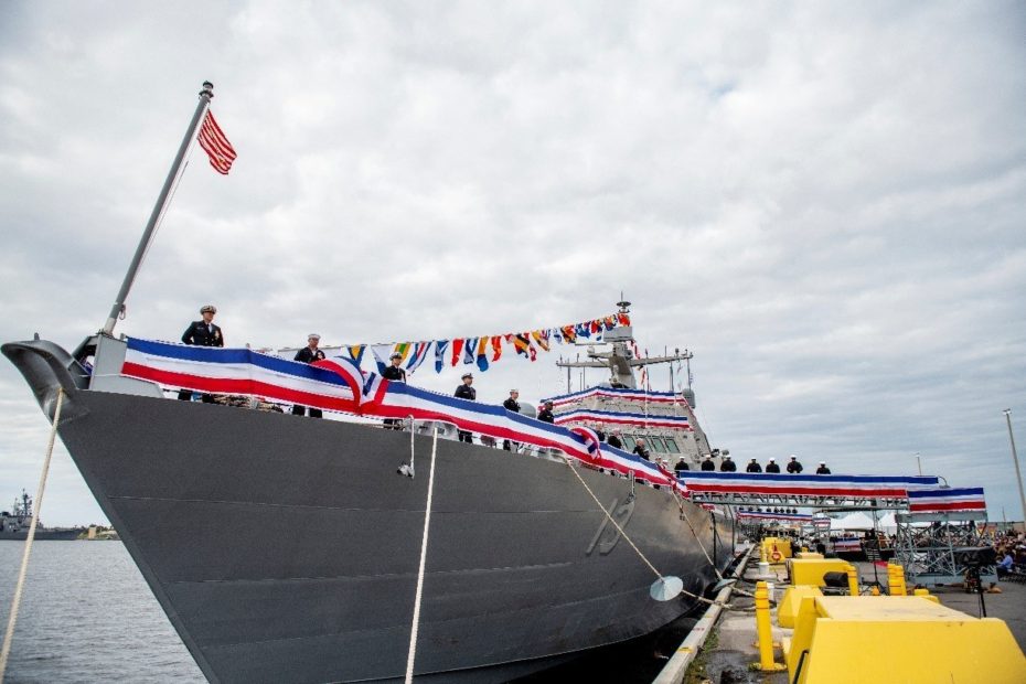 Vídeo: lançamento do LCS 19 pela Lockheed Martin e Fincantieri Marinete ...