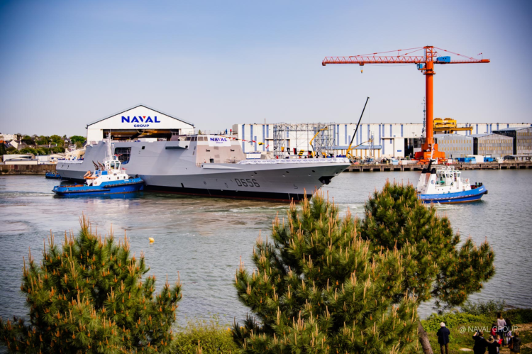 Naval Group lançou a ‘Alsace’, primeira fragata FREMM DA para a Marine ...