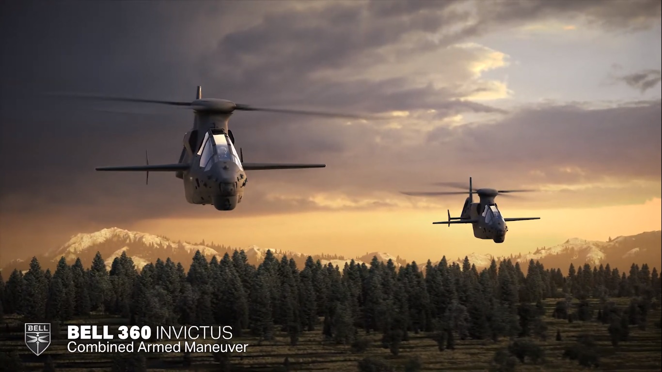 Vídeo – Bell 360 Invictus: Combined Armed Maneuver – Defesa Aérea & Naval