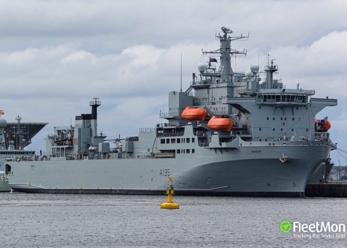 RFA Argus (A 135) – Defesa Aérea & Naval