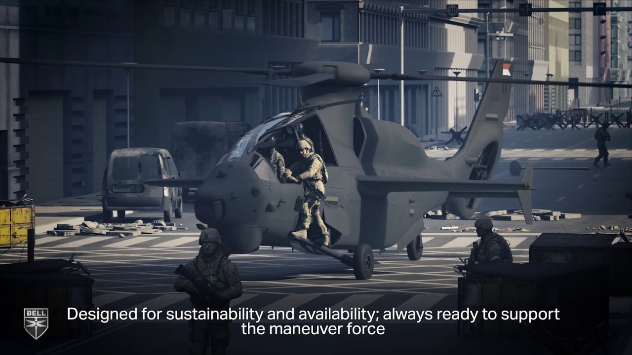 Vídeo – Bell 360 Invictus: Urban Ground Combat Support – Defesa Aérea ...