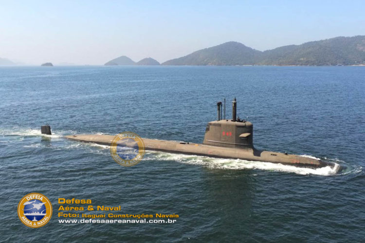 Submarino Riachuelo está quase pronto para finalizar seus testes e ser ...