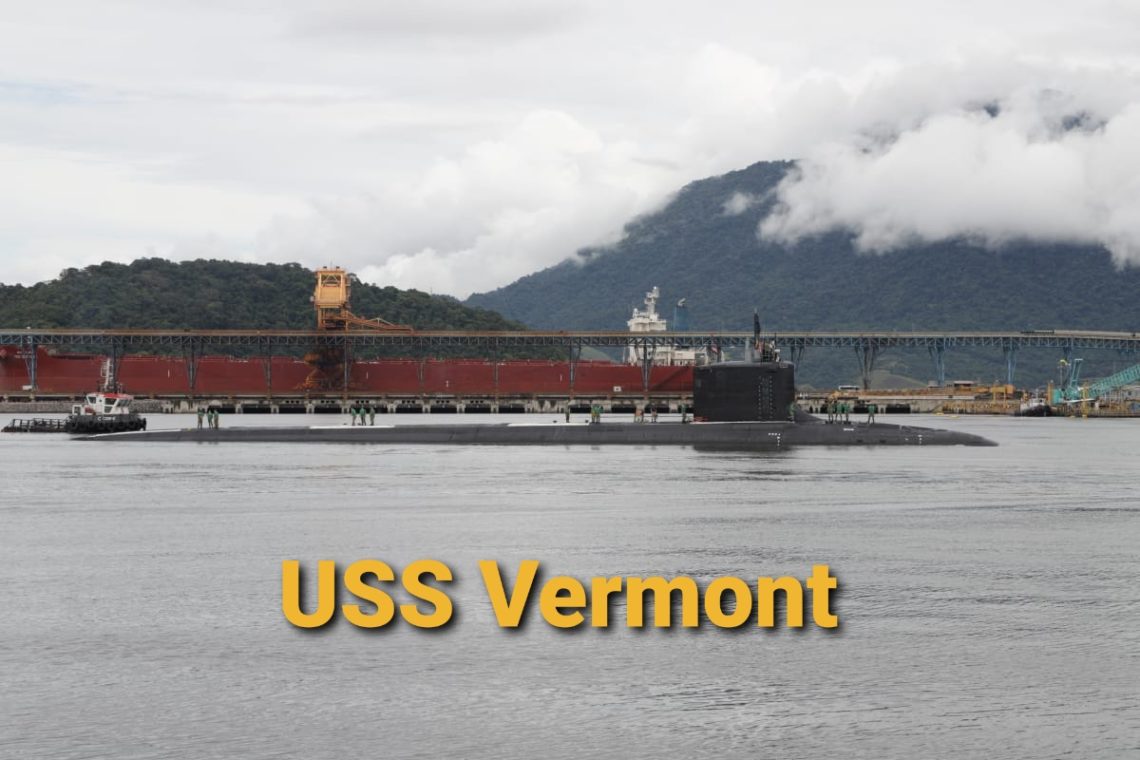 A chegada do USS Vermont a BSIM em Itaguaí-RJ – Defesa Aérea & Naval