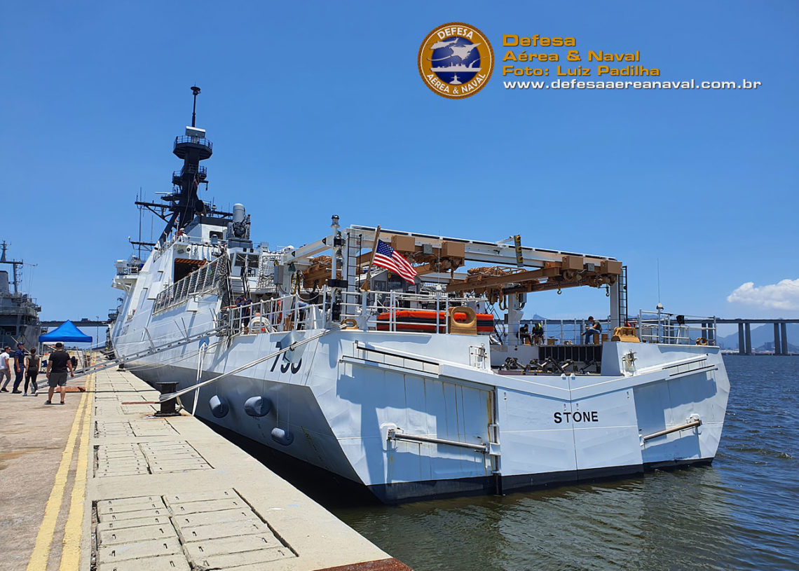 DAN visitou o USCGC ‘Stone’ da Guarda Costeira dos EUA na Base Naval do ...