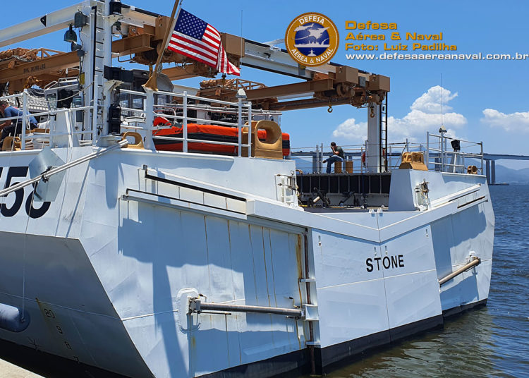 DAN visitou o USCGC ‘Stone’ da Guarda Costeira dos EUA na Base Naval do ...