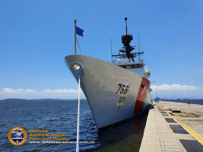 DAN visitou o USCGC ‘Stone’ da Guarda Costeira dos EUA na Base Naval do ...