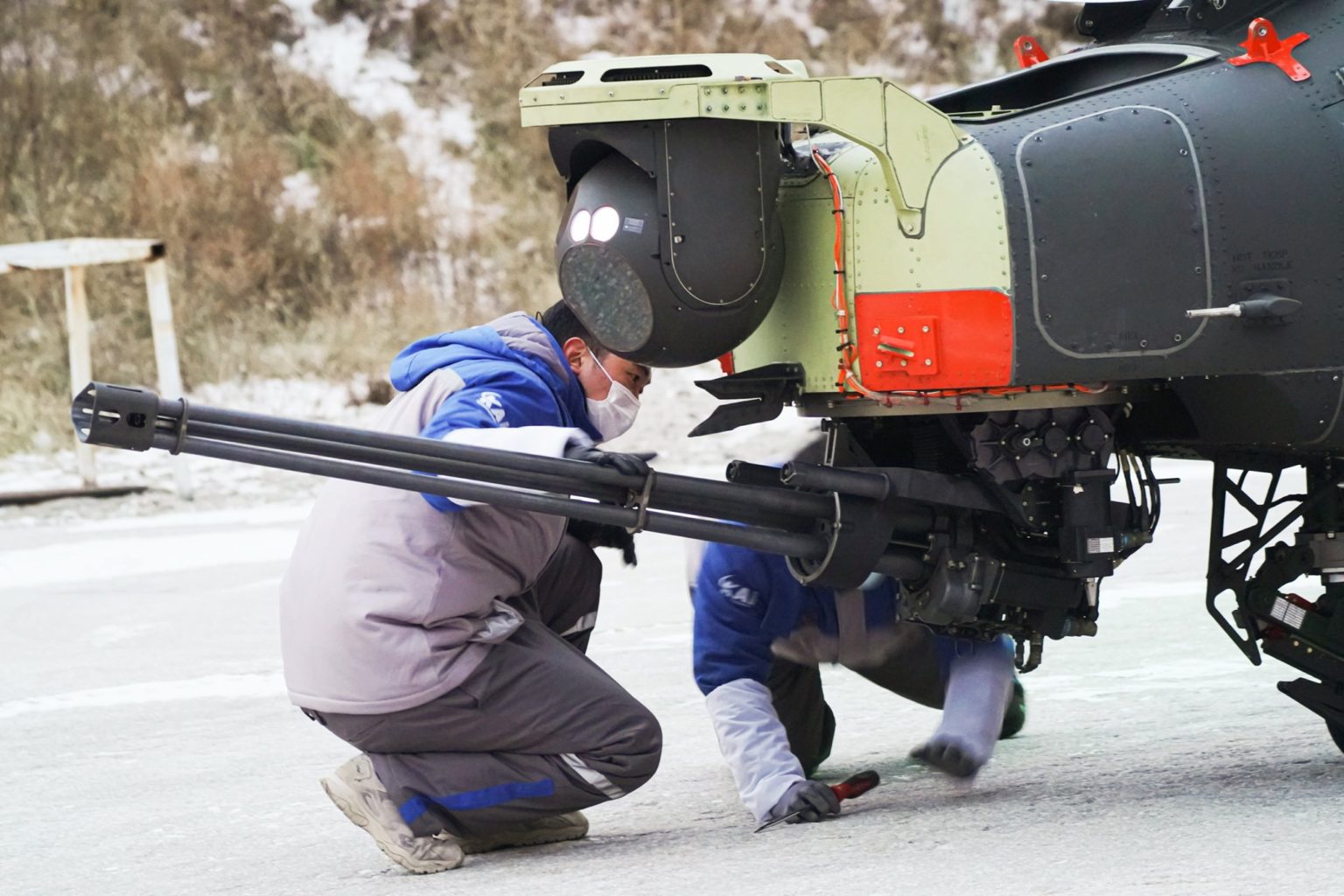 KAI mostra a integração de sistemas de armas no Light Helicopter Atack ...