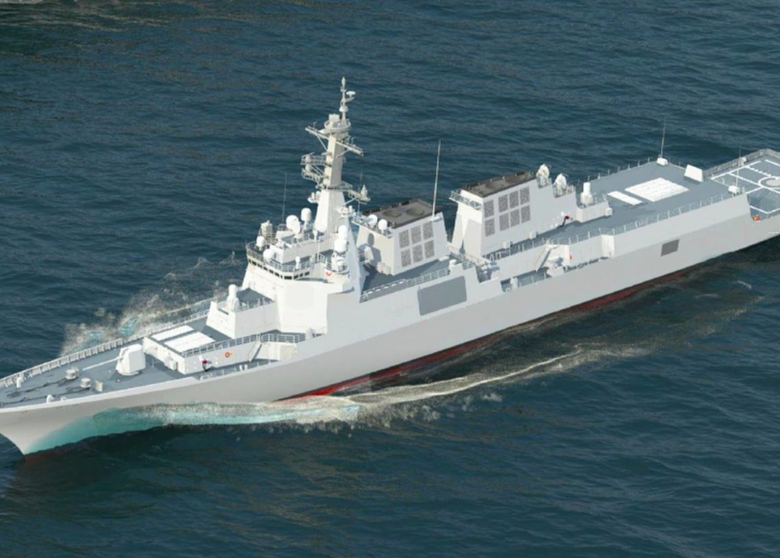 Hyundai Heavy Industries inicia a construção do primeiro destroier ...