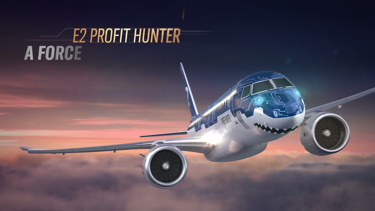 Embraer E190-E2 Tech Shark – Defesa Aérea & Naval