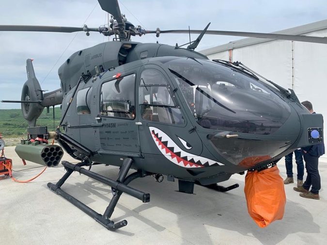 Exército Brasileiro assiste demonstração do H145M com HForce lançando ...