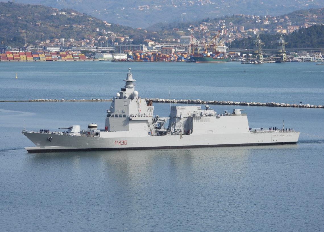 Fincantieri entrega a primeira PPA ‘Paolo Thaon di Revel’ à Marinha ...