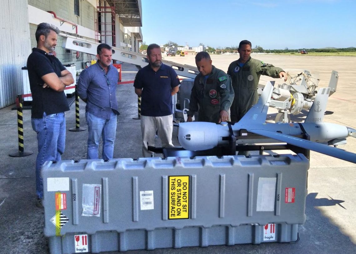 Esquadrão QE-1 recebe visita da Polícia Federal para conhecer o SARP-E ScanEagle – Defesa Aérea ...