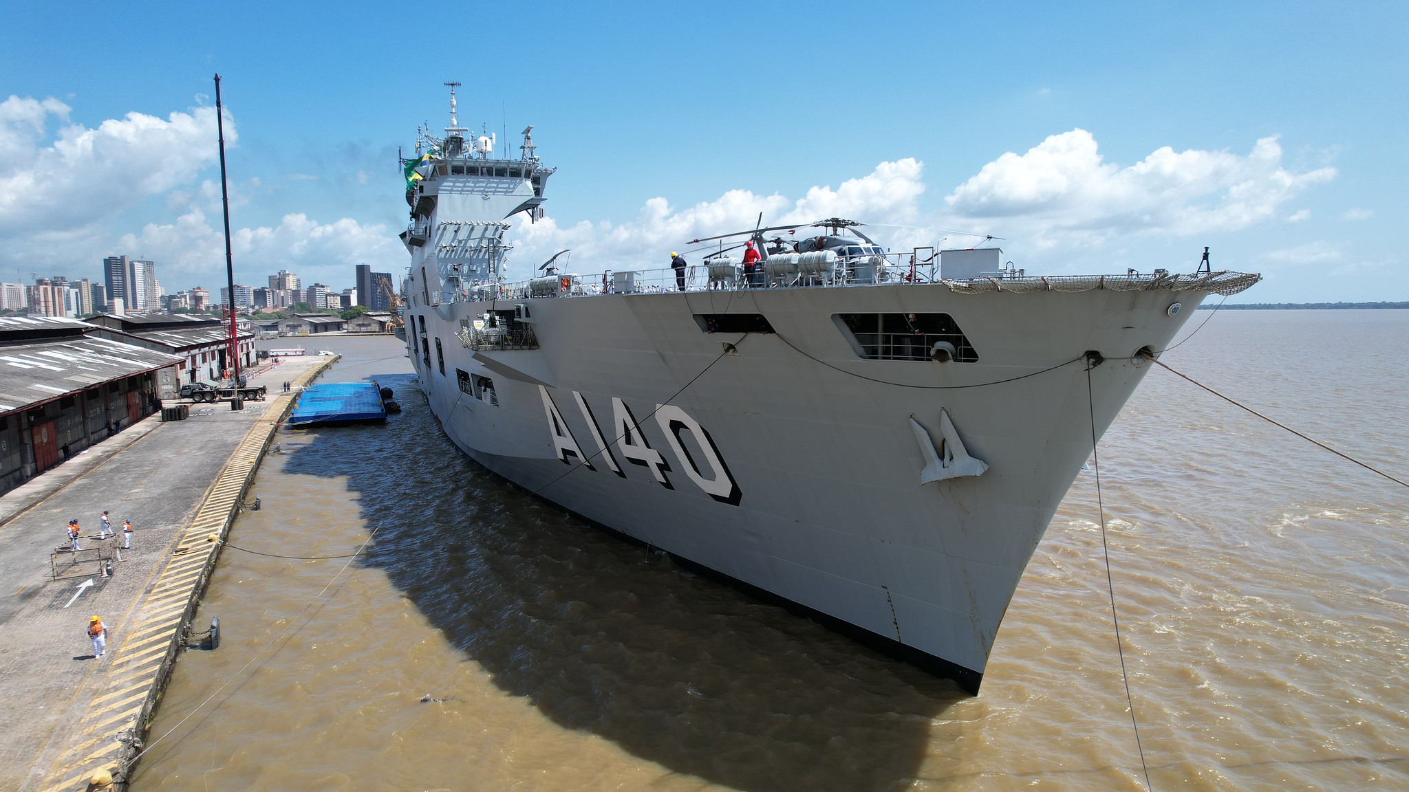 NAM ‘Atlântico’ estará aberto à visitação pública na quarta-feira (9/8 ...