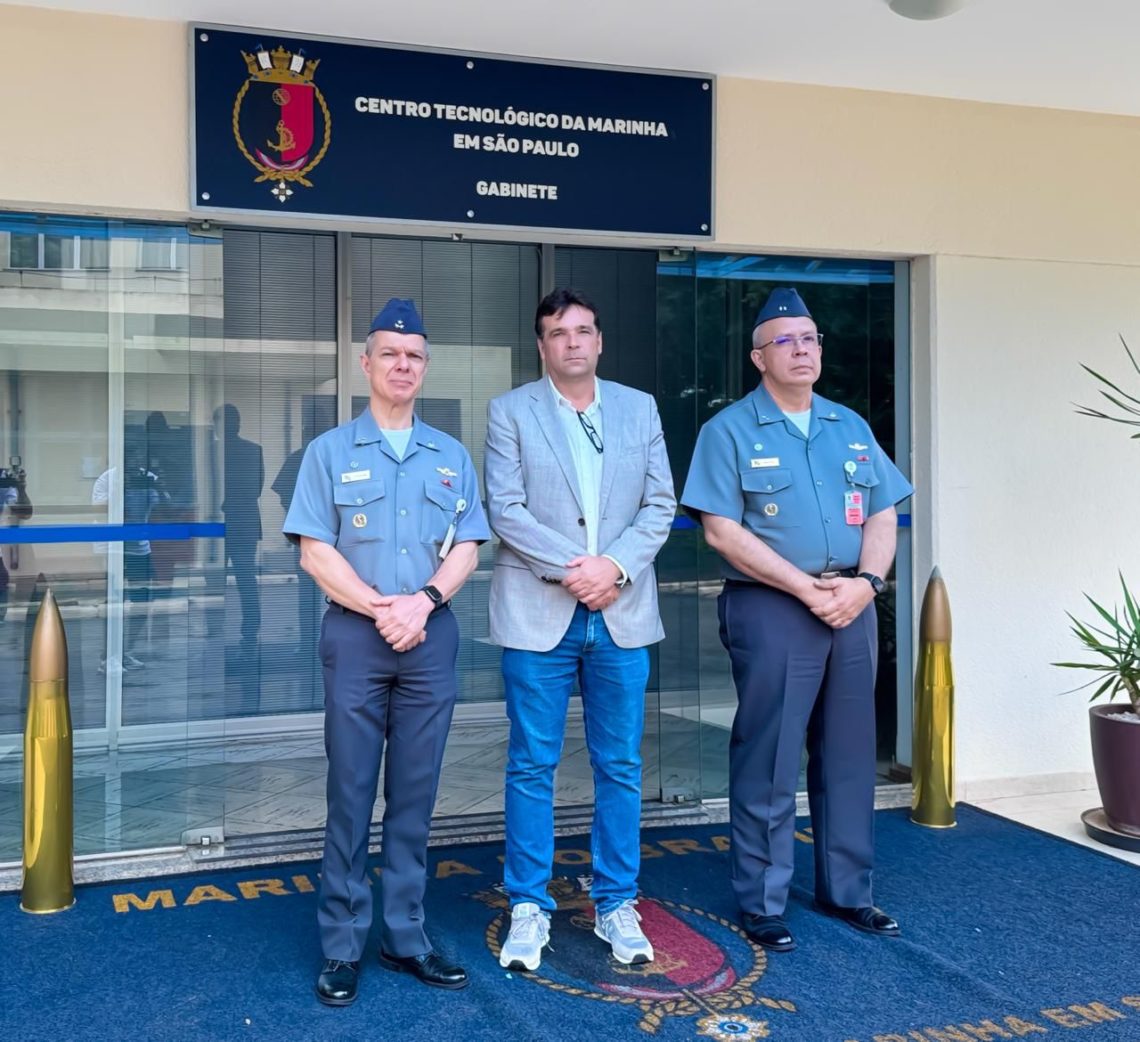 DGDNTM recebeu o Presidente da ENBPar – Defesa Aérea & Naval