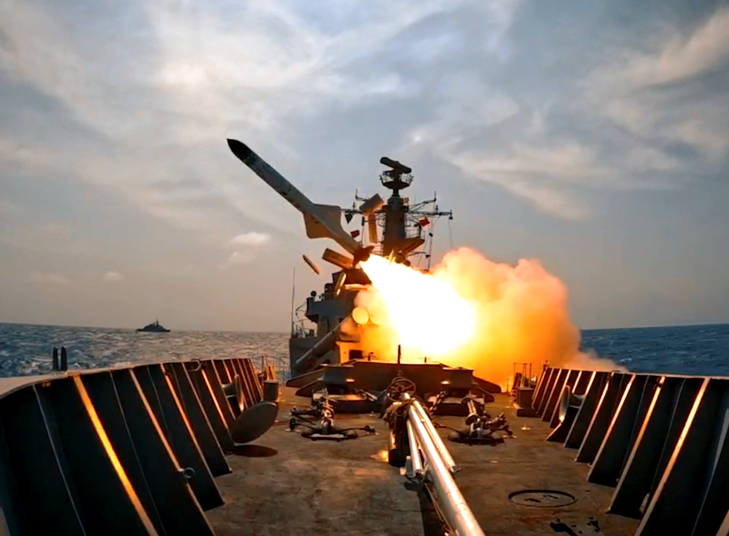 MANSUP – Míssil Antinavio de Superfície, todos os lançamentos – Defesa ...