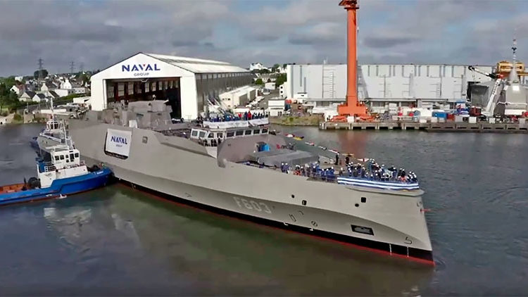 Naval Group – Fragata FDI Formion da Grécia foi lançada ao mar – Defesa ...