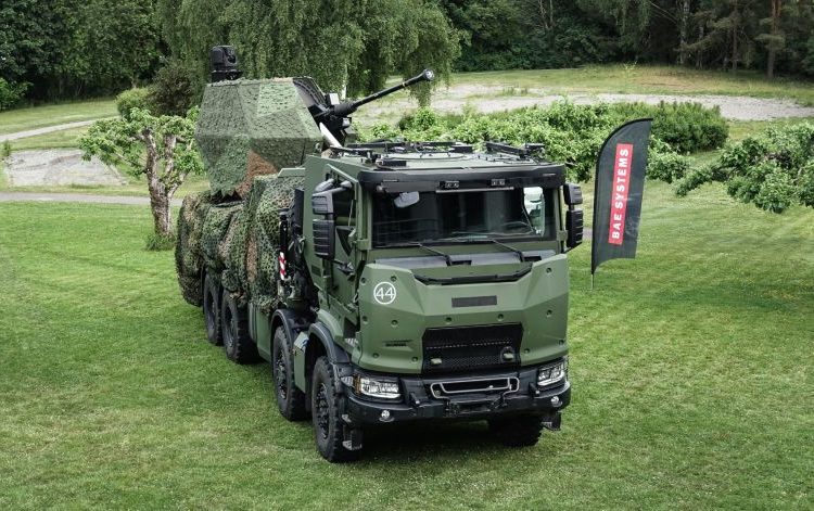 BAE Systems Bofors apresentou o Tridon Mk2 durante o Fórum de Segurança ...