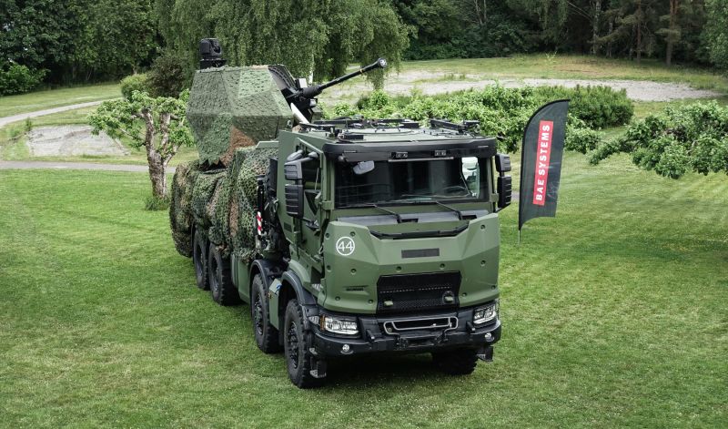 BAE Systems Bofors apresentou o Tridon Mk2 durante o Fórum de Segurança ...