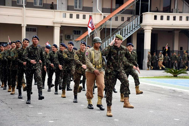 Força Expedicionária Brasileira é homenageada no Centro de Preparação ...
