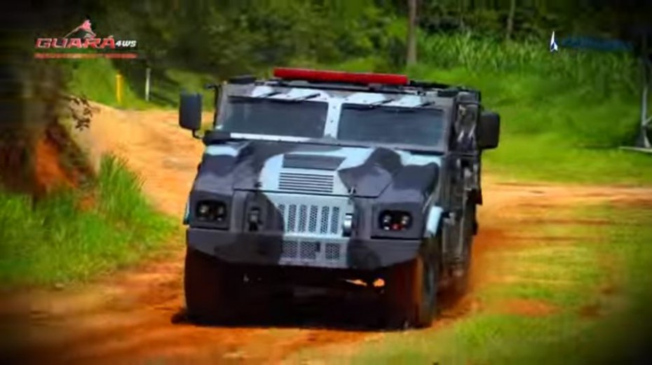 Vídeo – GUARÁ 4WS Avibras – Viatura 4×4 Blindada Leve Sobre Rodas ...